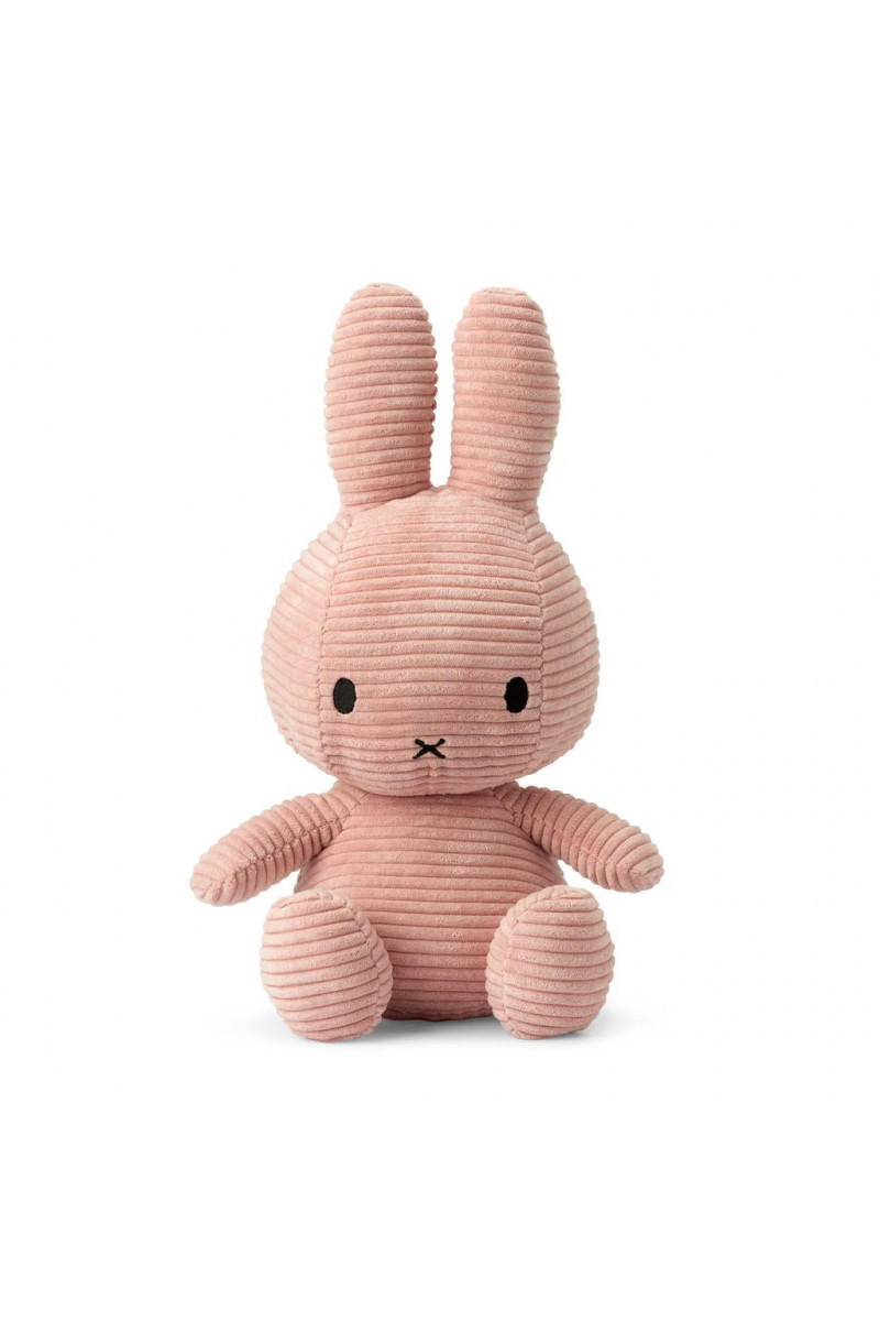 Miffy plišani zeka Eco Corduroy 33cm Pink