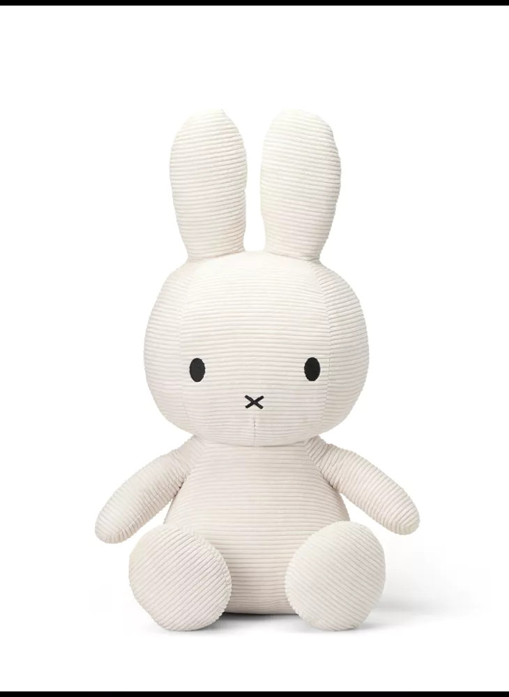 Miffy plišani zeka Eco Corduroy 50cm Offwhite