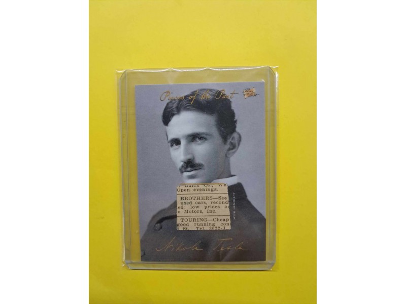 NIkola TESLA Pieces Of The Hstory Authentic RELIC