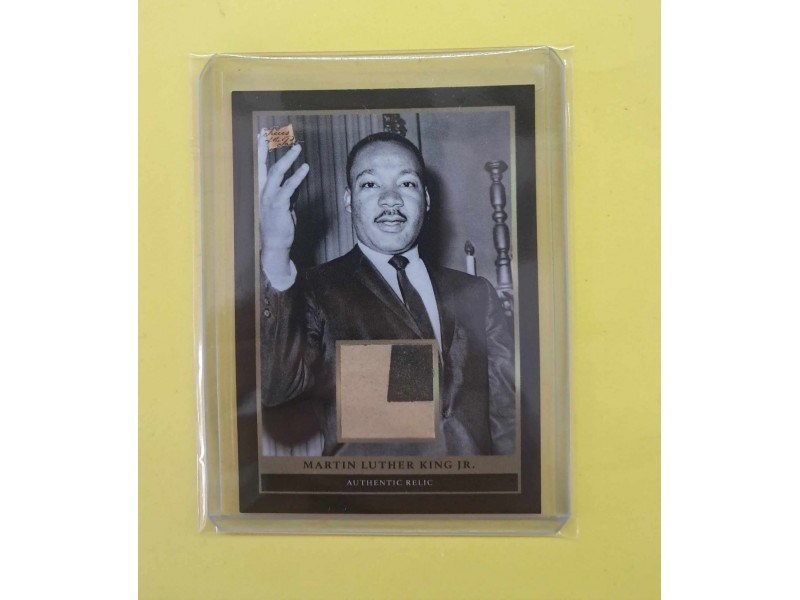 Martin Luther King Pieces Of The Hstory Authentic RELIC