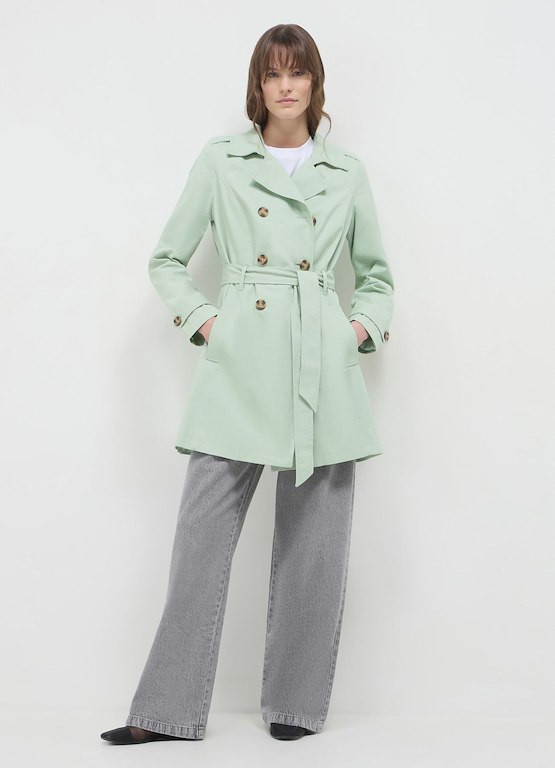 Plain trench coat Žalfija