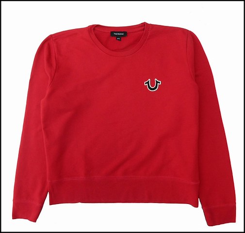 True religion oversize crop duks M