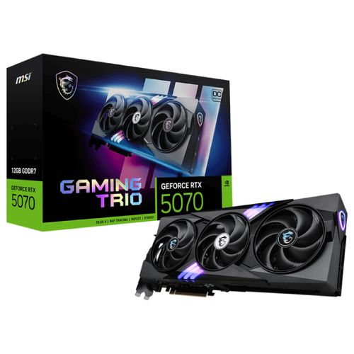 MSI nvidia GeForce RTX 5070 12G 192bit GeForce RTX 5070 12G GAMING TRIO OC grafička karta