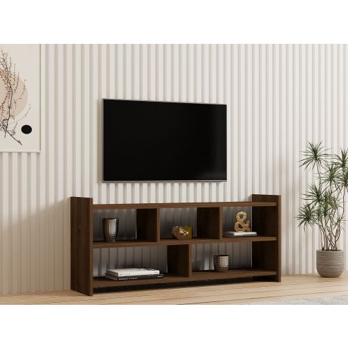 Pera - Walnut Walnut TV Stand