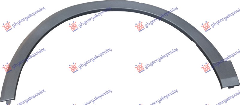 RUB PLASTICNI PREDNJEG BLATOBRANA Leva str. MG ZS (2021-) (OEM: 10252367)
