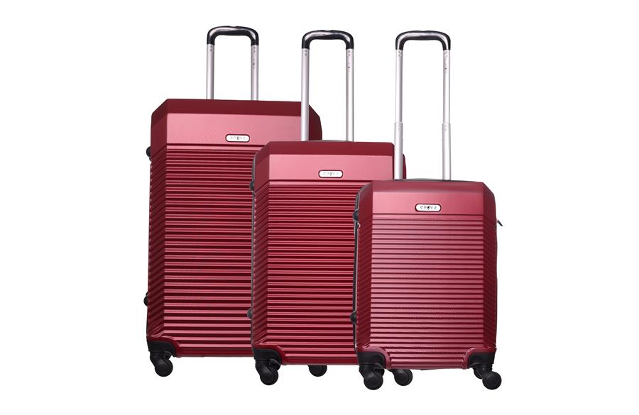 Set kofera 3/1 CAPRI Enova | bordo | ABS