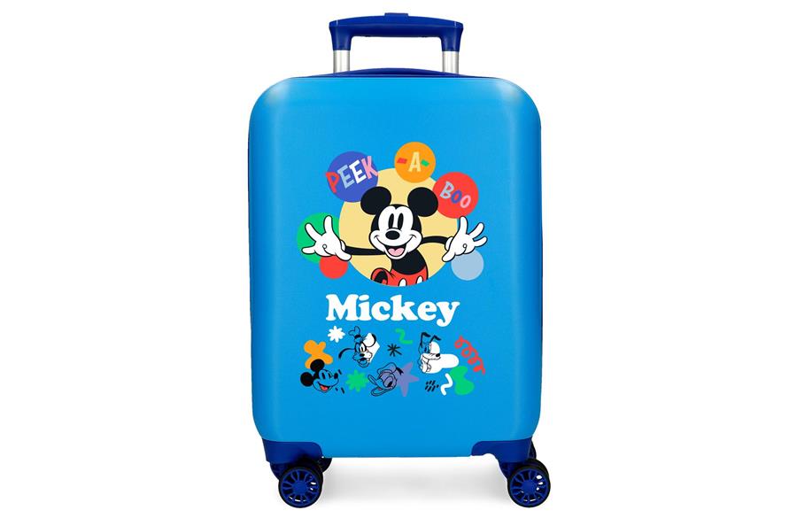 PEEK A BOO dečiji kofer DISNEY Mickey | plava | ABS