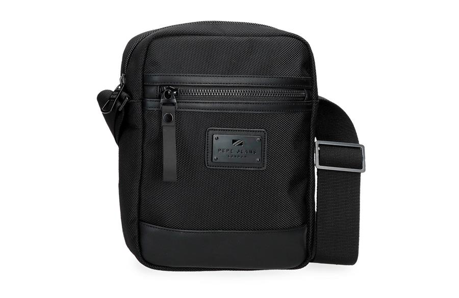 BLACKMORE Pepe Jeans muška torbica | crna | 17x22x6