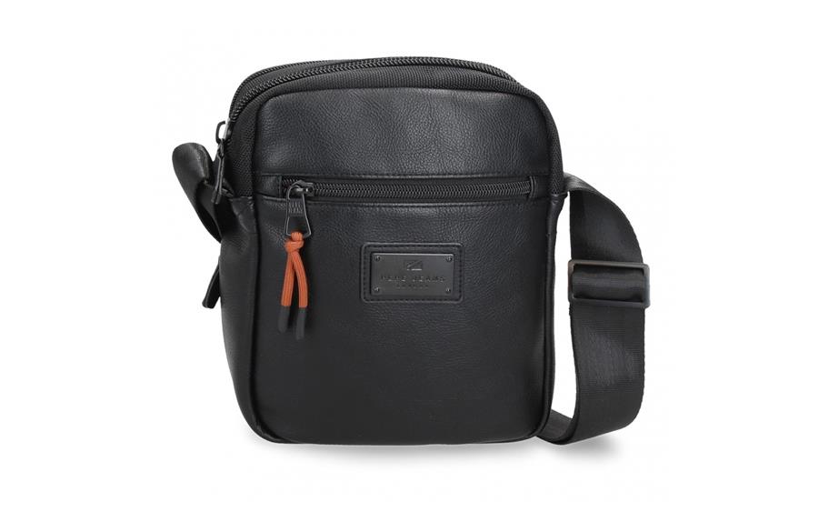 PEPE JEANS Egham muška torbica | crna | 17x22x7cm