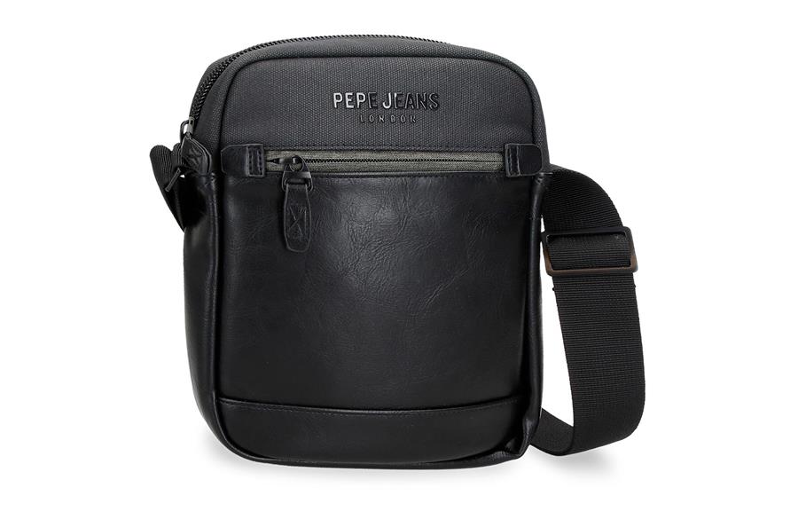 PEPE JEANS Grays muška torbica | crna | 17x22x6cm