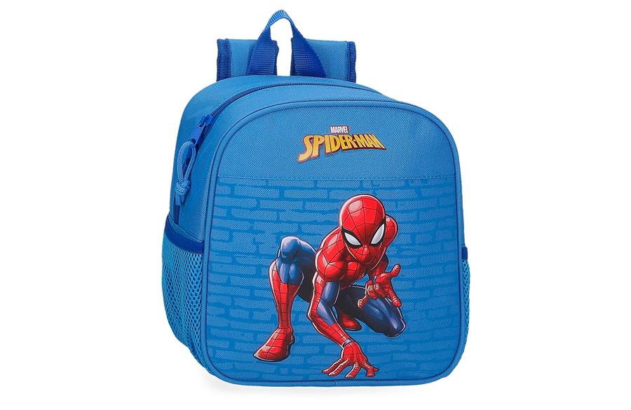ATTACK ranac Spiderman | plava | poliester