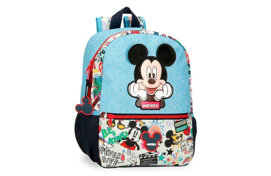 Ranac (32cm) BE COOL DISNEY Mickey | plava | poliester