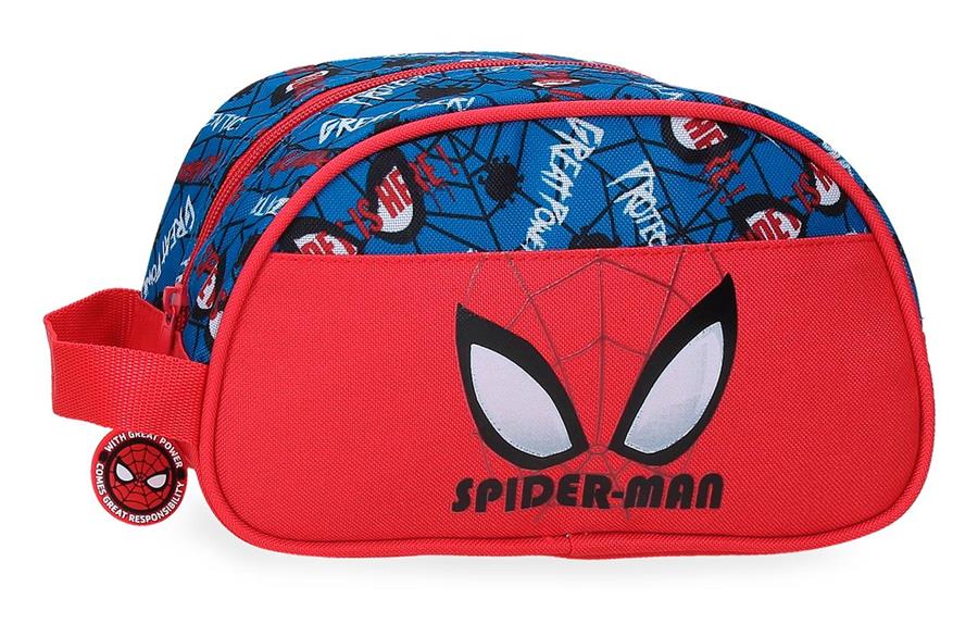 AUTHETNIC neseser Spiderman | crvena | poliester