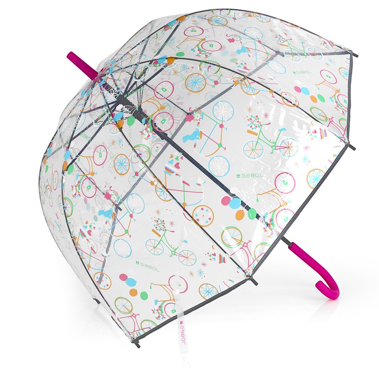 FIORI dečiji kišobran Gabol | providni | zeleni | windproof