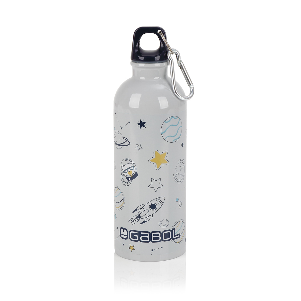 SPACE Gabol ALU boca za vodu | siva | 500 ml