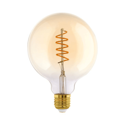 EGLO G125 AMBER SPIRAL 4W 2200K E27