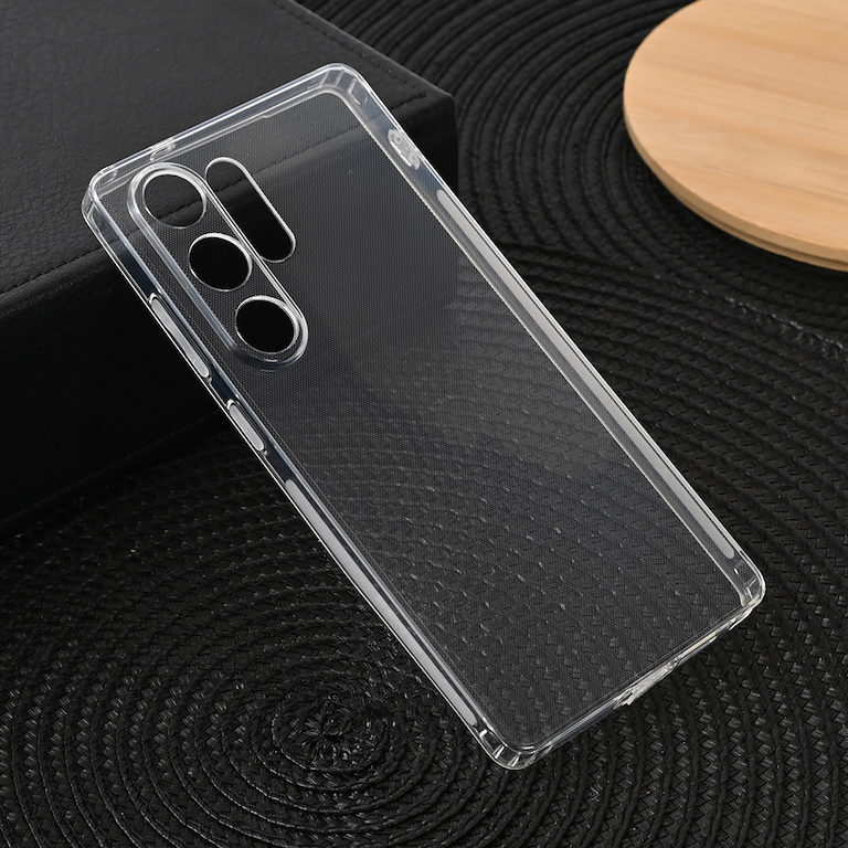 Zastitna silikonska maska (futrola) Ultra Thin with pluggy - Samsung S938 Galaxy S25 Ultra Transparent