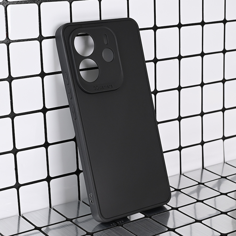 Zastitna maska (futrola) 3D Camera - Xiaomi Redmi Note 14 4G (SRB) crna