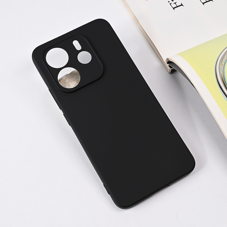 Zastitna maska (futrola) Gentle Color - Xiaomi Redmi Note 14 4G (SRB) crna
