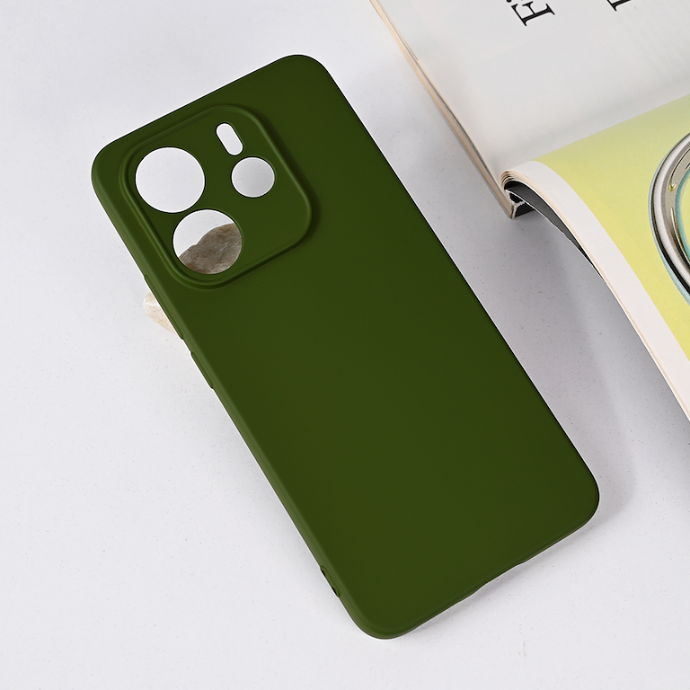 Zastitna maska (futrola) Gentle Color - Xiaomi Redmi Note 14 4G (SRB) zelena