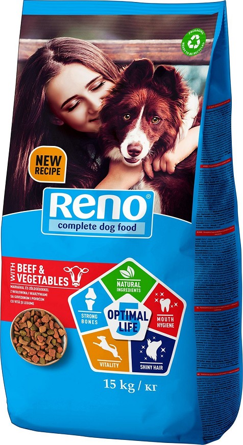 PPF-Reno,Dry Dog-beef Opt.Life 15kg