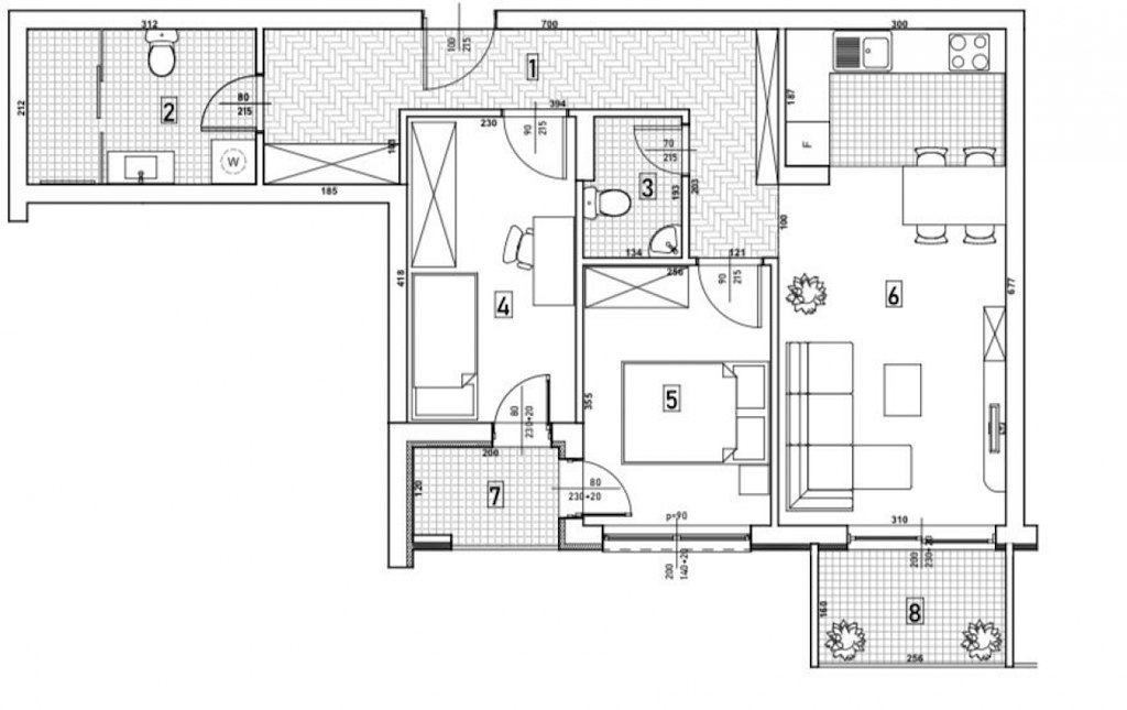 NOVI SAD - TELEP - 67. 23 m2