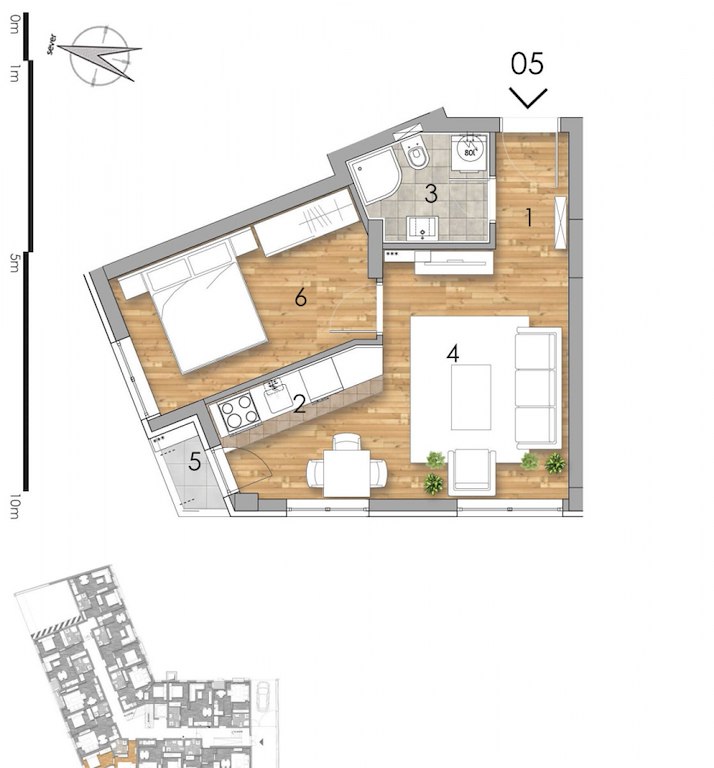 NOVI SAD - PODBARA - 37. 10 m2