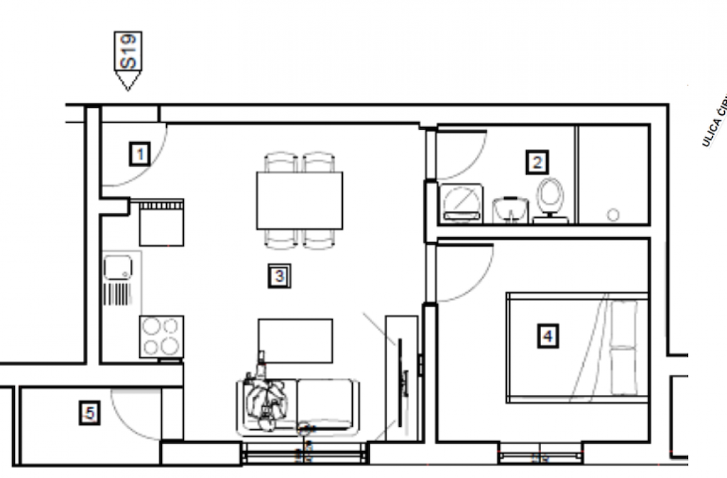 NOVI SAD - TELEP - 34. 80 m2