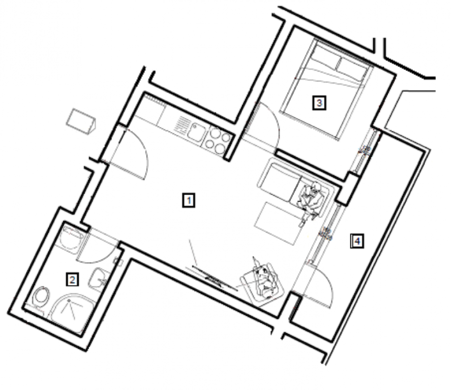 NOVI SAD - TELEP - 34. 20 m2