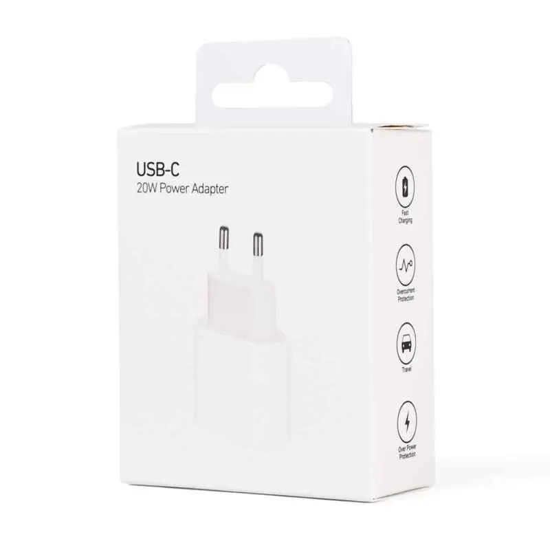 Kucni punjac PD Fast charger 20W za iPhone 11-14 CE beli