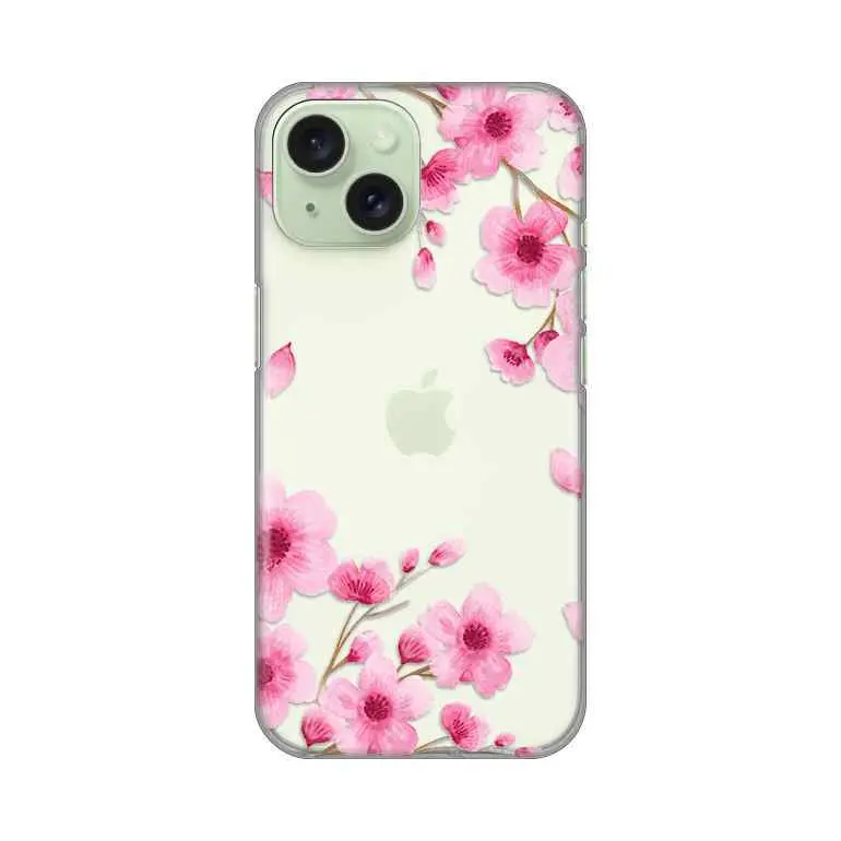 Maska silikon Print za iPhone 15 6.1 Rose flowers