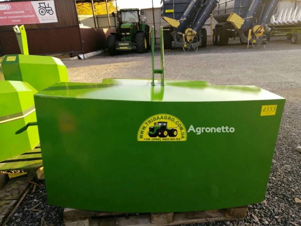 Nova TriDaAgro TriDaAgro Dambo 1600 protivteža traktora