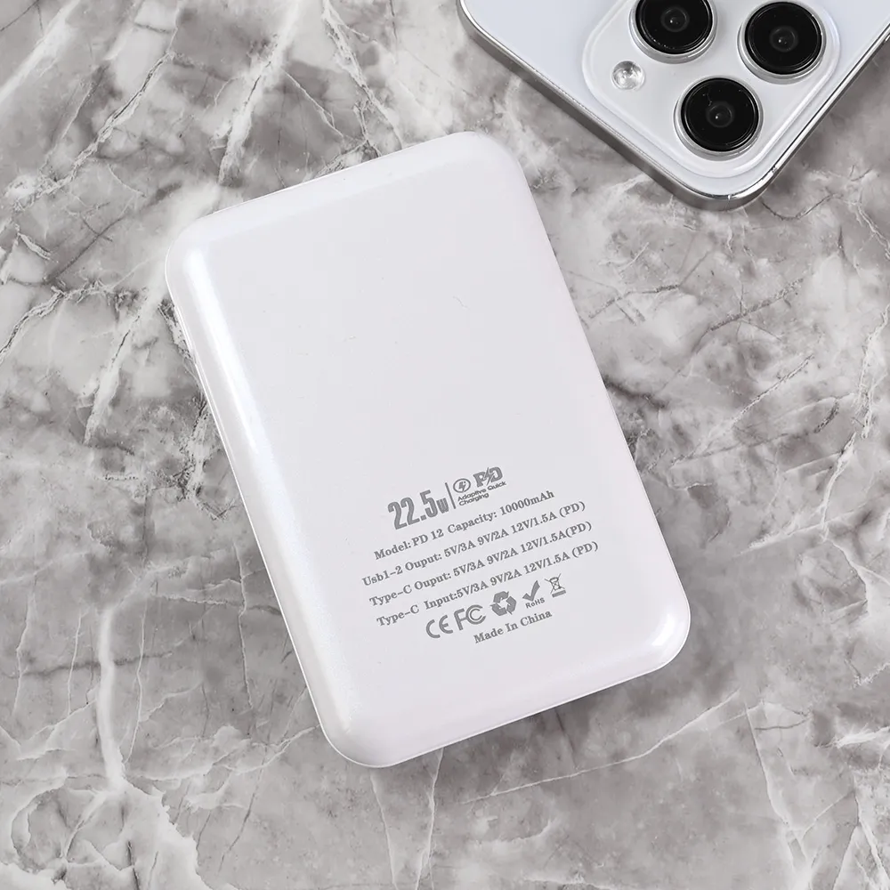 Power bank prenosiva baterija Oxpower PD12 10000mAh bela