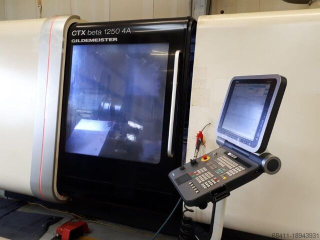 CNC centar za okretanje
Gildemeister CTX beta 1250 4 A