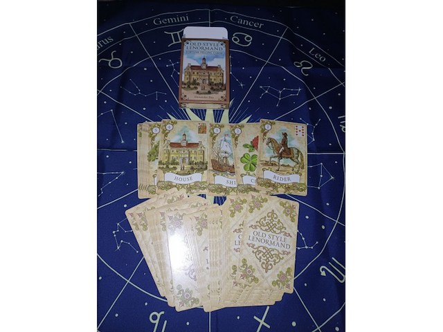 Karte old style lenormand