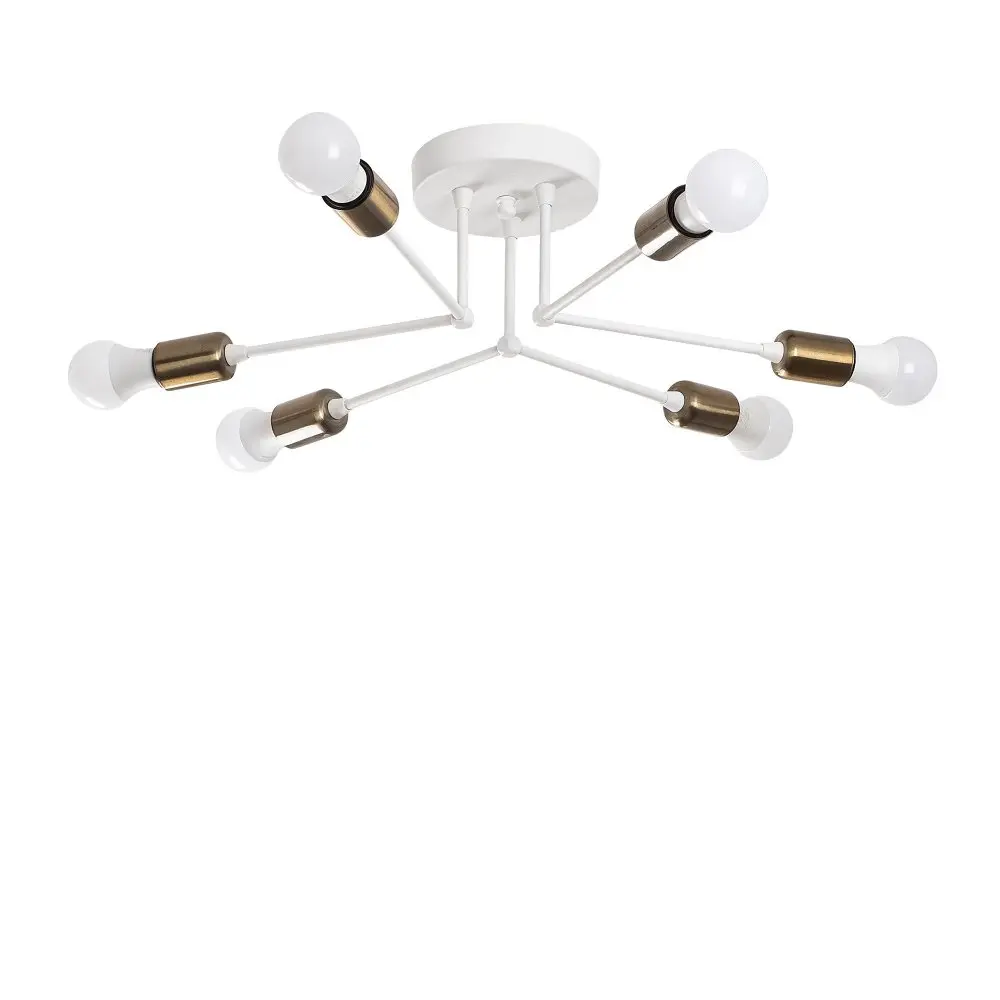 Opviq Sparrow 1232 Visilica, E27, 6x40W, IP20, Bela