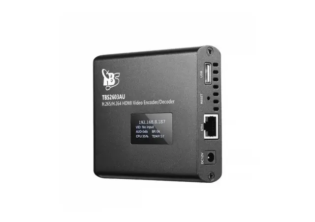 TBS Video enkoder TBS2603V2, Crna