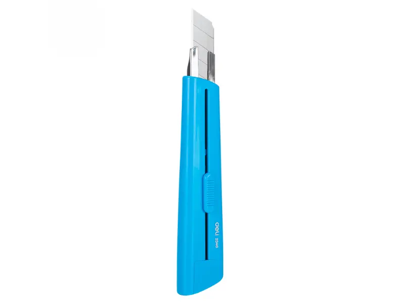 DELI Skalpel sa metalnom vođicom E2038, 23mm, Plave