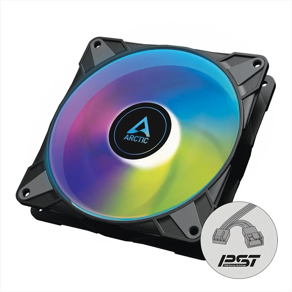 ARCTIC hladnjak 140mm p14 pvm pst a-rgb 0db 1900 o/min crni acfan00239a