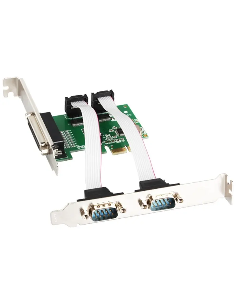 E-GREEN PCI Express kontroler 2xSerial + 1 Paralelna