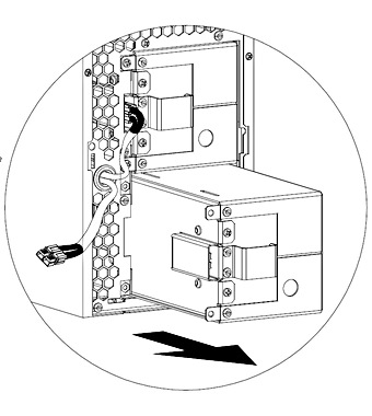 Kutija za baterije za USDD500/600 - bez baterija
Battery connectors are included. Per each UPS two battery insertion boxes and 2x8 batteries USBA007SLI are required, w x d x h=160x415x110mm, 0,75kg