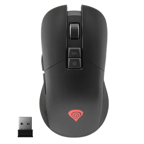 GENESIS Gaming bežični miš Zircon 330 wifi crni