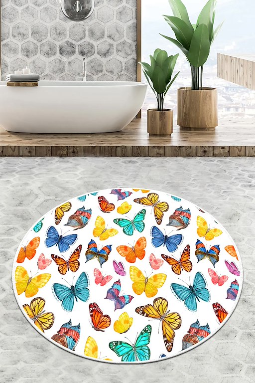 L'essentiel Maison Prostirka za kupatilo 140cm Šarena