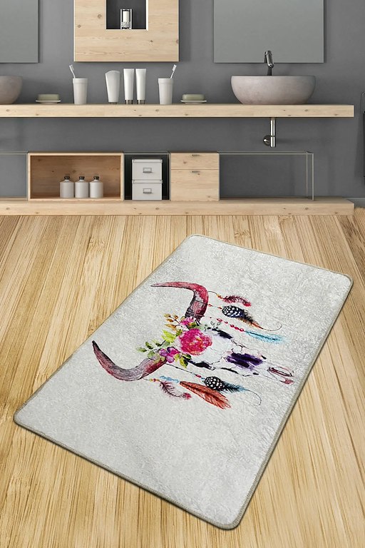 L'essentiel Maison Prostirka za kupatilo 80x100cm Šarena