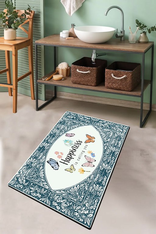 L'essentiel Maison Prostirka za kupatilo 70x120cm Šarena