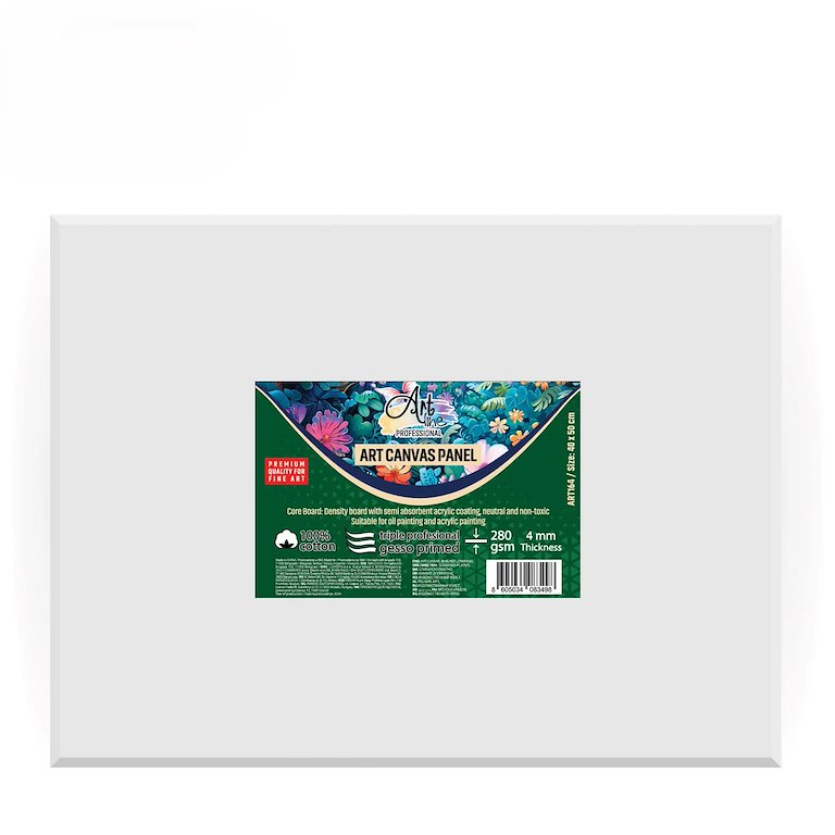 Artline Slikarski panel ART 164, 40x50cm, 280gsm, Belo