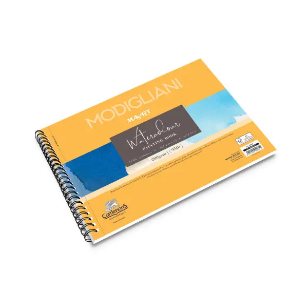 MayArt Blok Akvarel MA00867, 12 listova, A4, 200g, Spiralni
