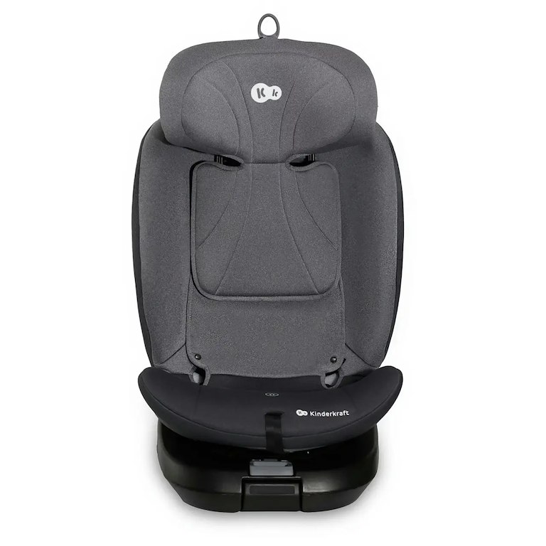 Kinderkraft Auto sedište 40-150cm, I-360 I-size, Sivo