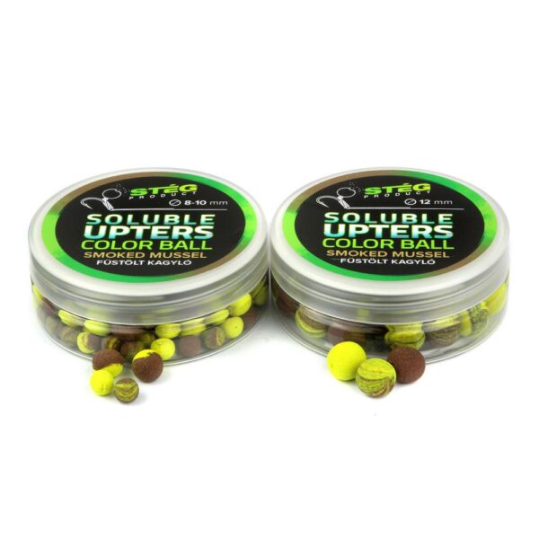 STEG SOLUBLE UPTERS COLOR BALL 8-10mm SMOKED & MUSSEL 30g (SP3139007)