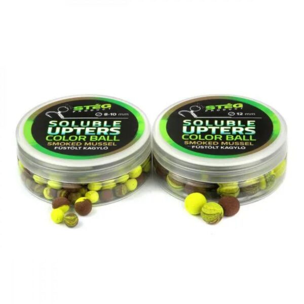 STEG SOLUBLE UPTERS COLOR BALL 12mm SMOKED & MUSSEL 30g (SP313127)